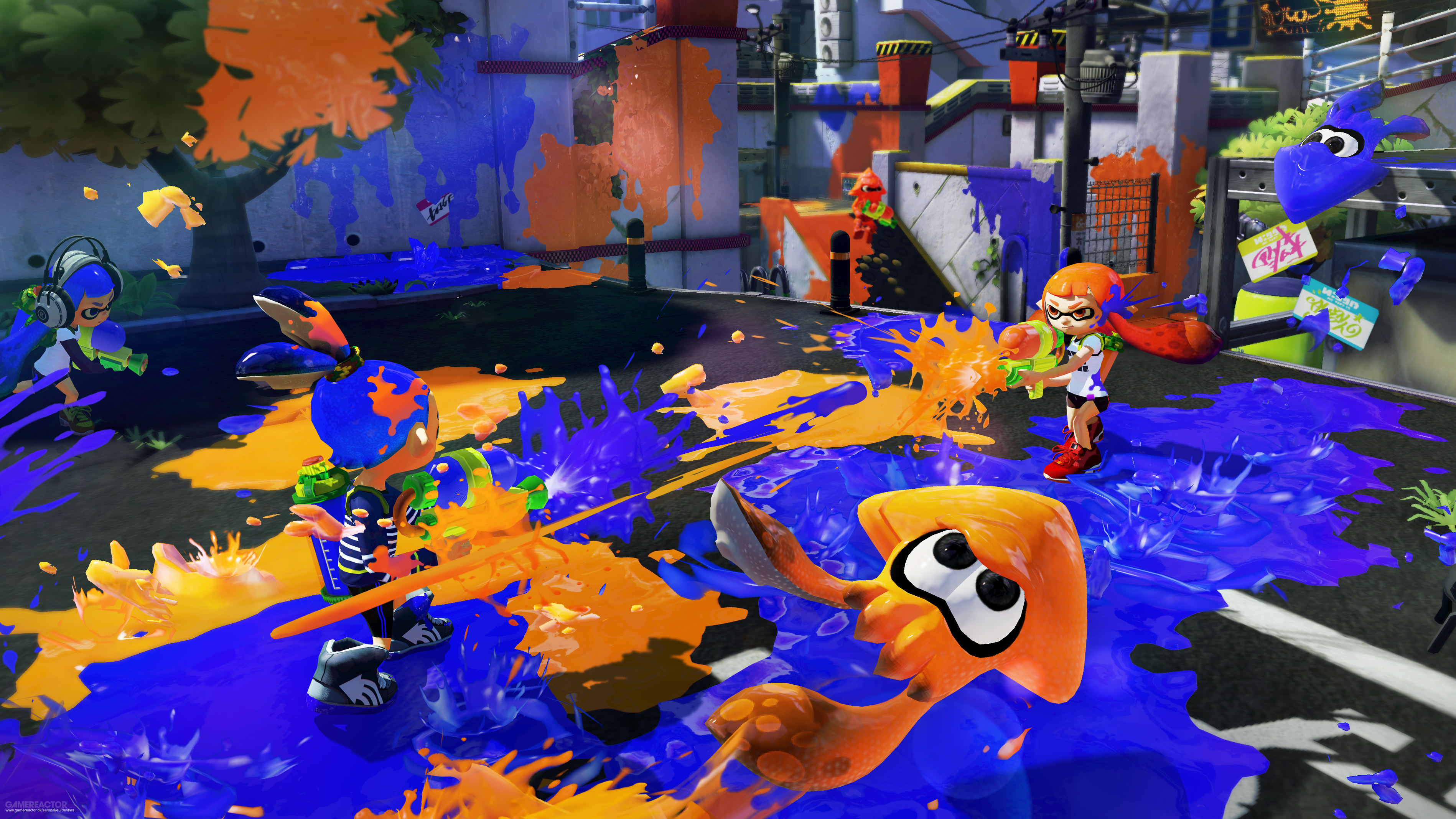Splatoon was nearly a new Mario game