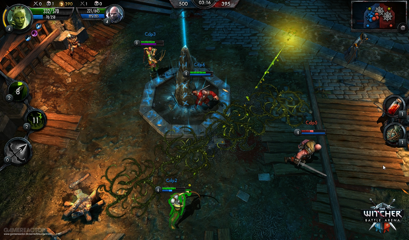 The Witcher goes mobile and MOBA with Battle Arena - The Witcher Battle ...