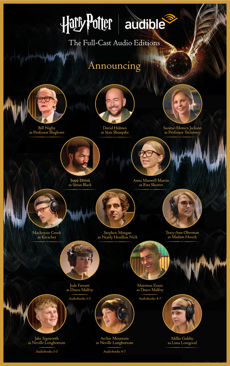 Bill Nighy returns to the Wizarding World as latest Harry Potter cast ...