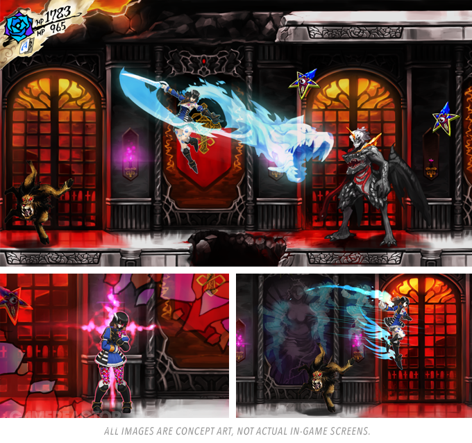 New Bloodstained update shows UI and more - Bloodstained: Ritual of the ...