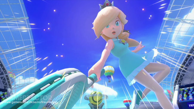 Mario Tennis Ultra Smash - launch gameplay and screens
