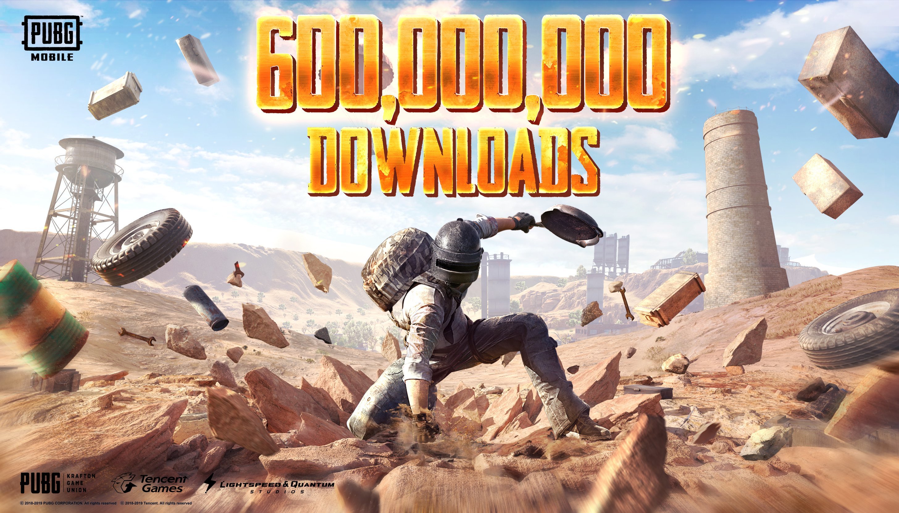PUBG Mobile hits 600 million downloads