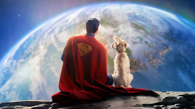 Superman will have his "good boy" Krypto by his side in the upcoming movie