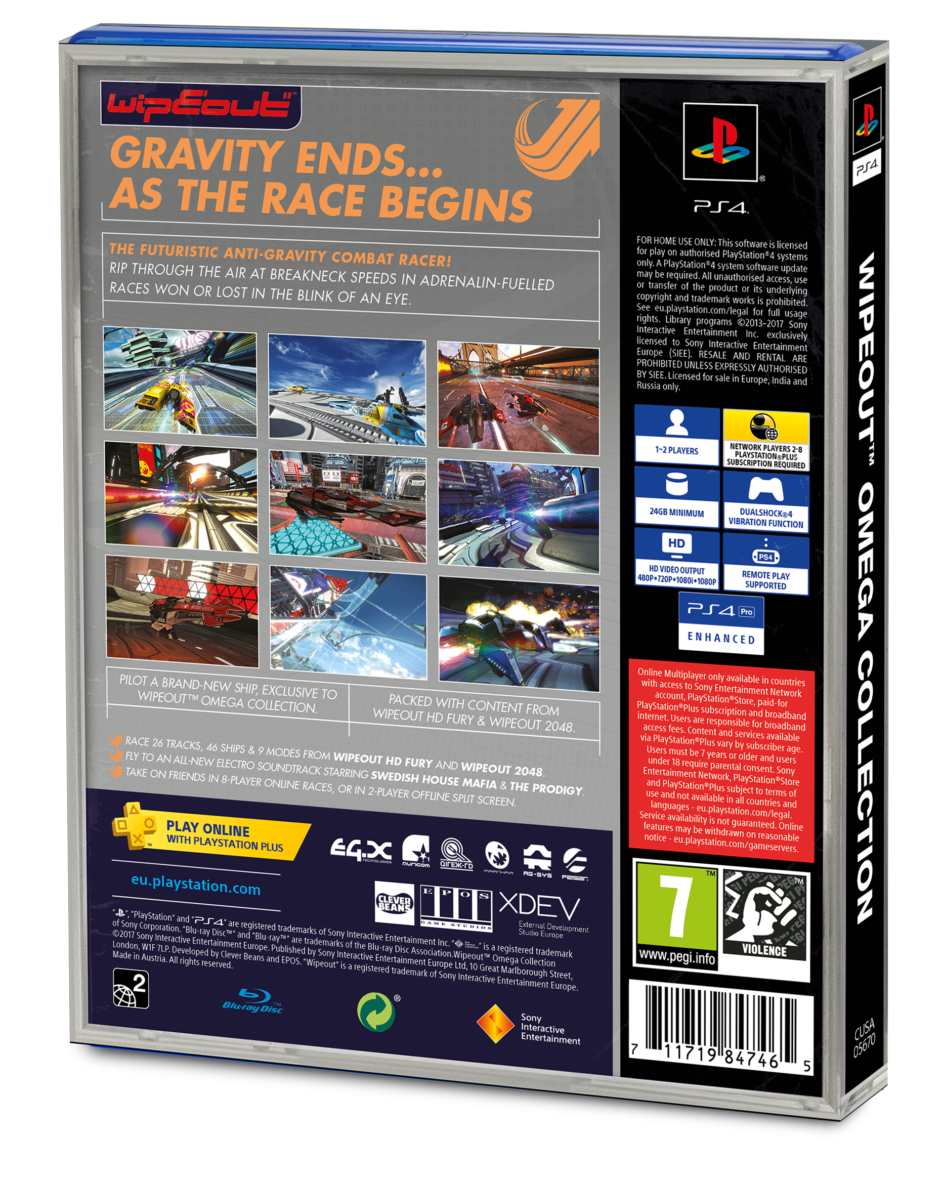 Wipeout Omega Collection getting a classic sleeve