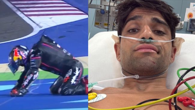 Jorge Martín suffers rib fractures and pneumothorax in serious crash in ...