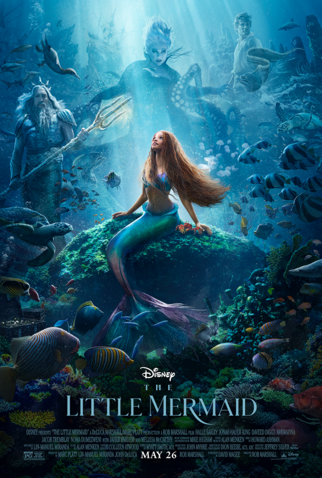 The Little Mermaid trailer shows iconic scenes