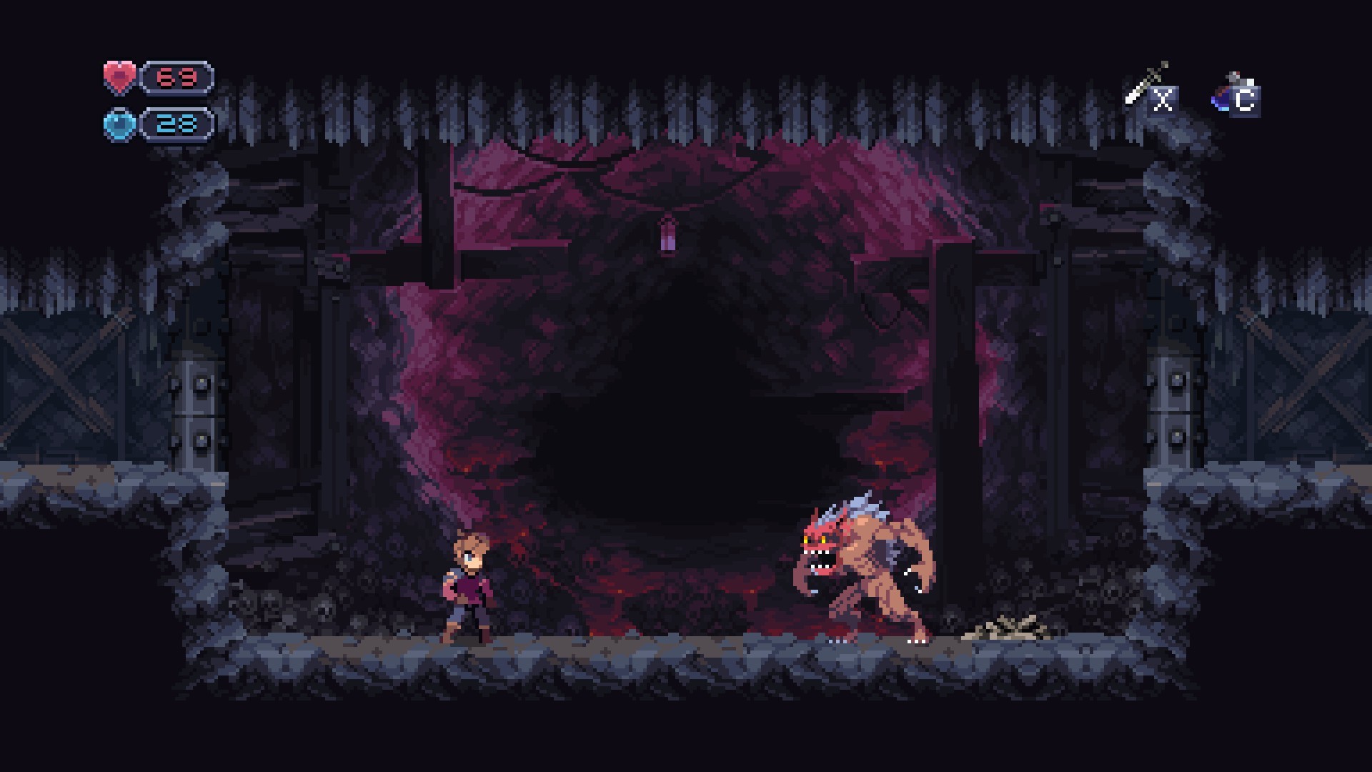 Chasm Review - Gamereactor