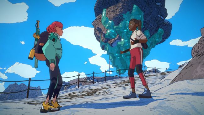 Learn more about the wintry Glacier overworld in Dungeons of Hinterberg