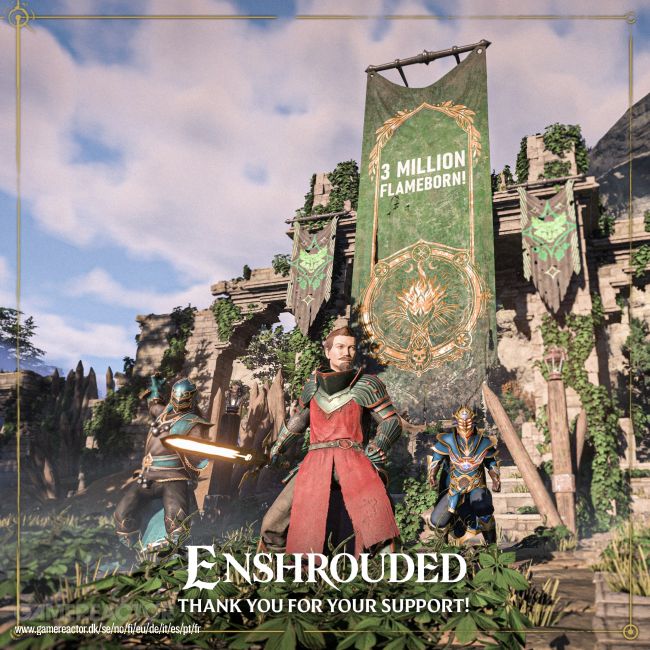 Enshrouded reaches three million players in Early Access