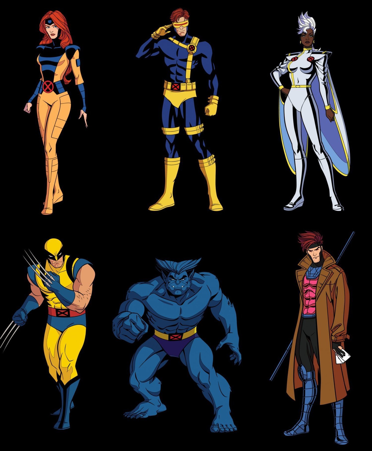 Here's a closer look at the character designs from X-Men '97 ...