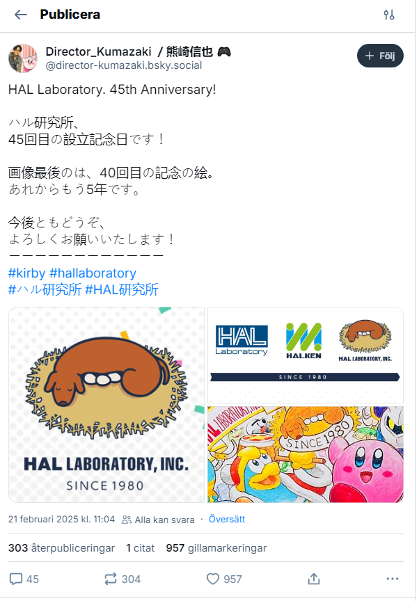 HAL Laboratory celebrates 45 years of gaming innovation - - Gamereactor