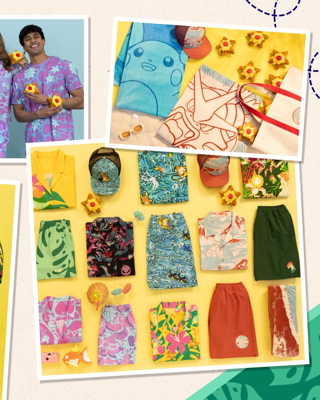 Show off your summer bod with Pokémon's latest collection of tropical ...