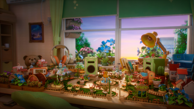 Animula Nook is a cosy life-simulation game set in a Lilliputian world