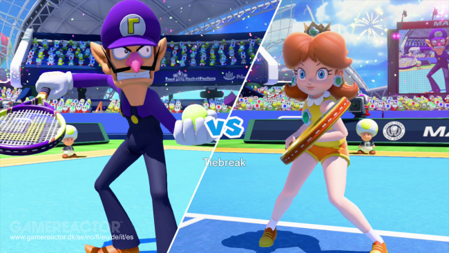 Mario Tennis Ultra Smash - launch gameplay and screens