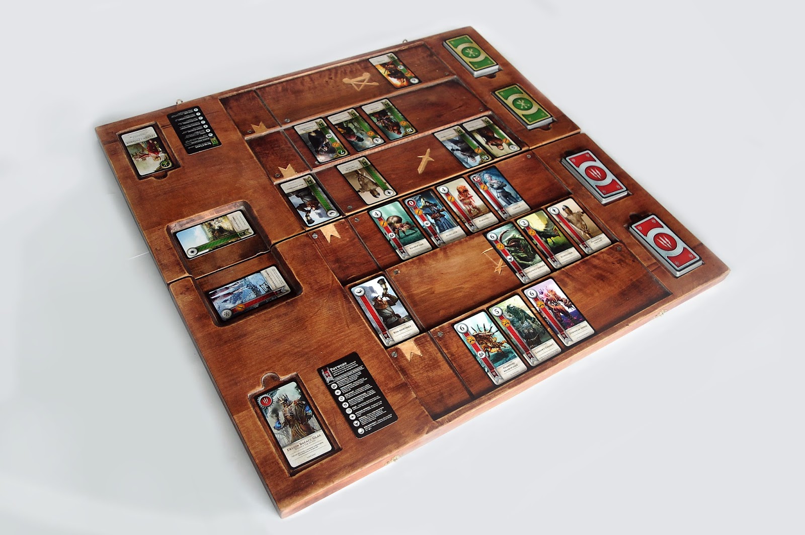 Witcher 3's Gwent table recreated in real life - The Witcher 3: Wild ...