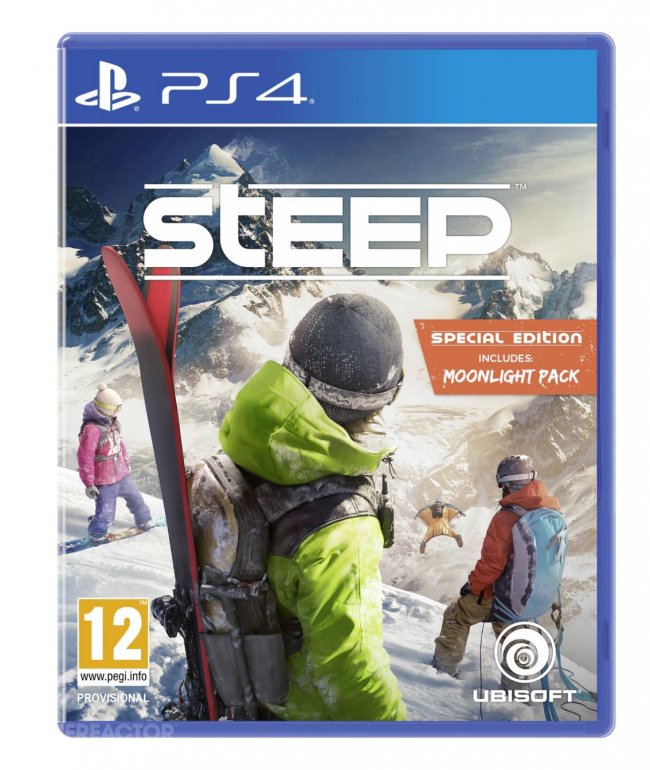 The mountains of Steep designed for "maximum fun"