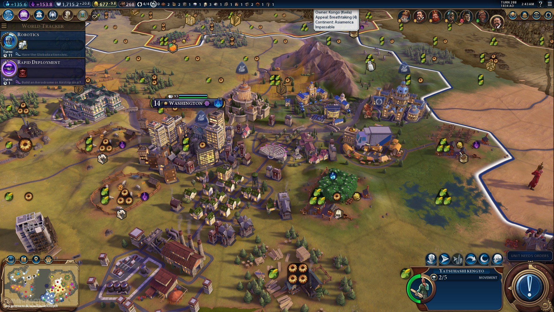 Civilization VI Preview - Gamereactor