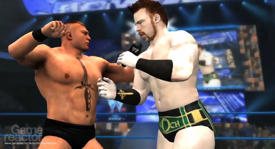 Brock Lesnar in WWE 12