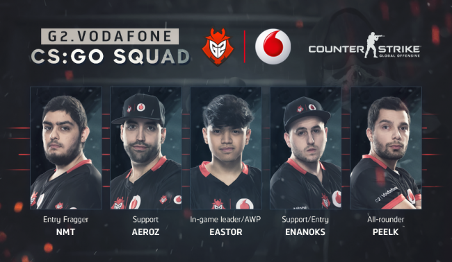 G2 Esports renew contract with Vodafone Spain - - Gamereactor
