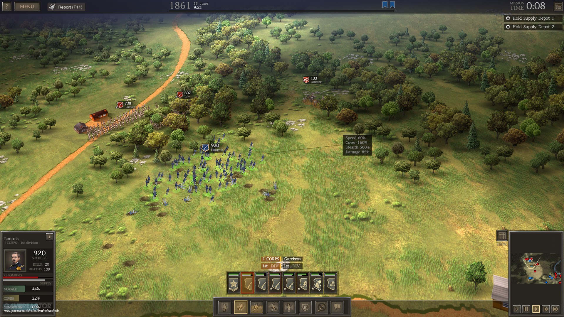 Ultimate General: Civil War Preview - Gamereactor