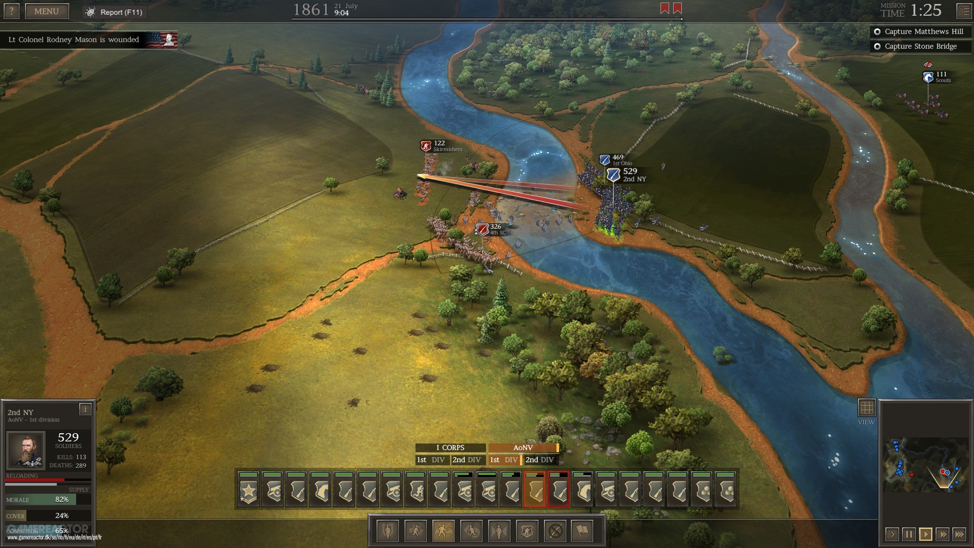 Ultimate General: Civil War Preview - Gamereactor