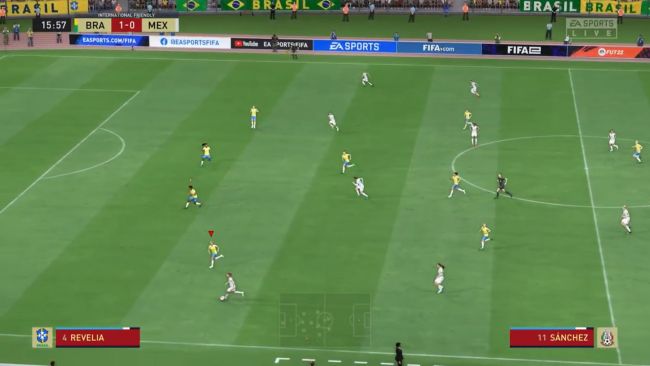 Brazil defeats Mexico in FIFA 22's women football