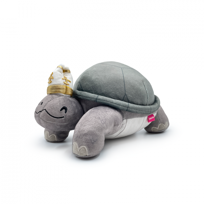 Elden Ring's pope tortoise is now a plushie