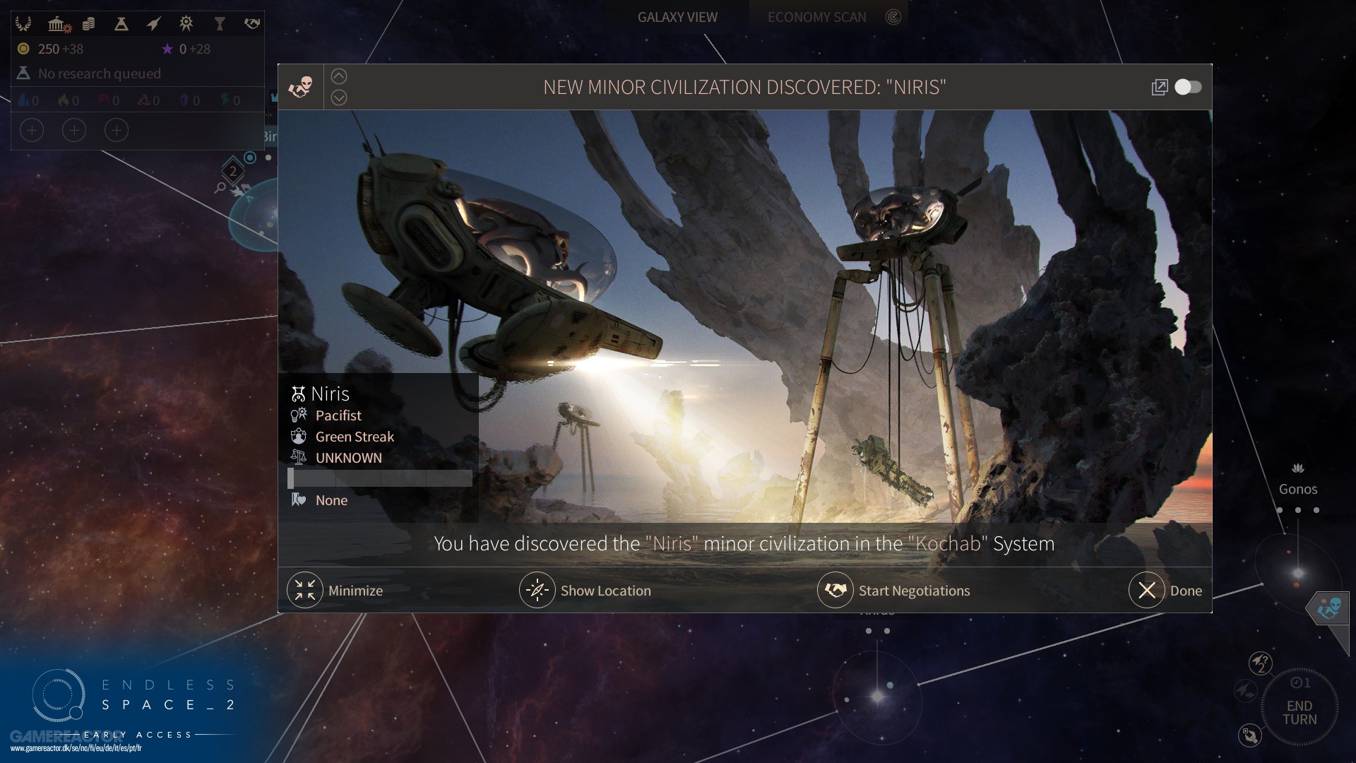 Endless Space 2 adds new faction