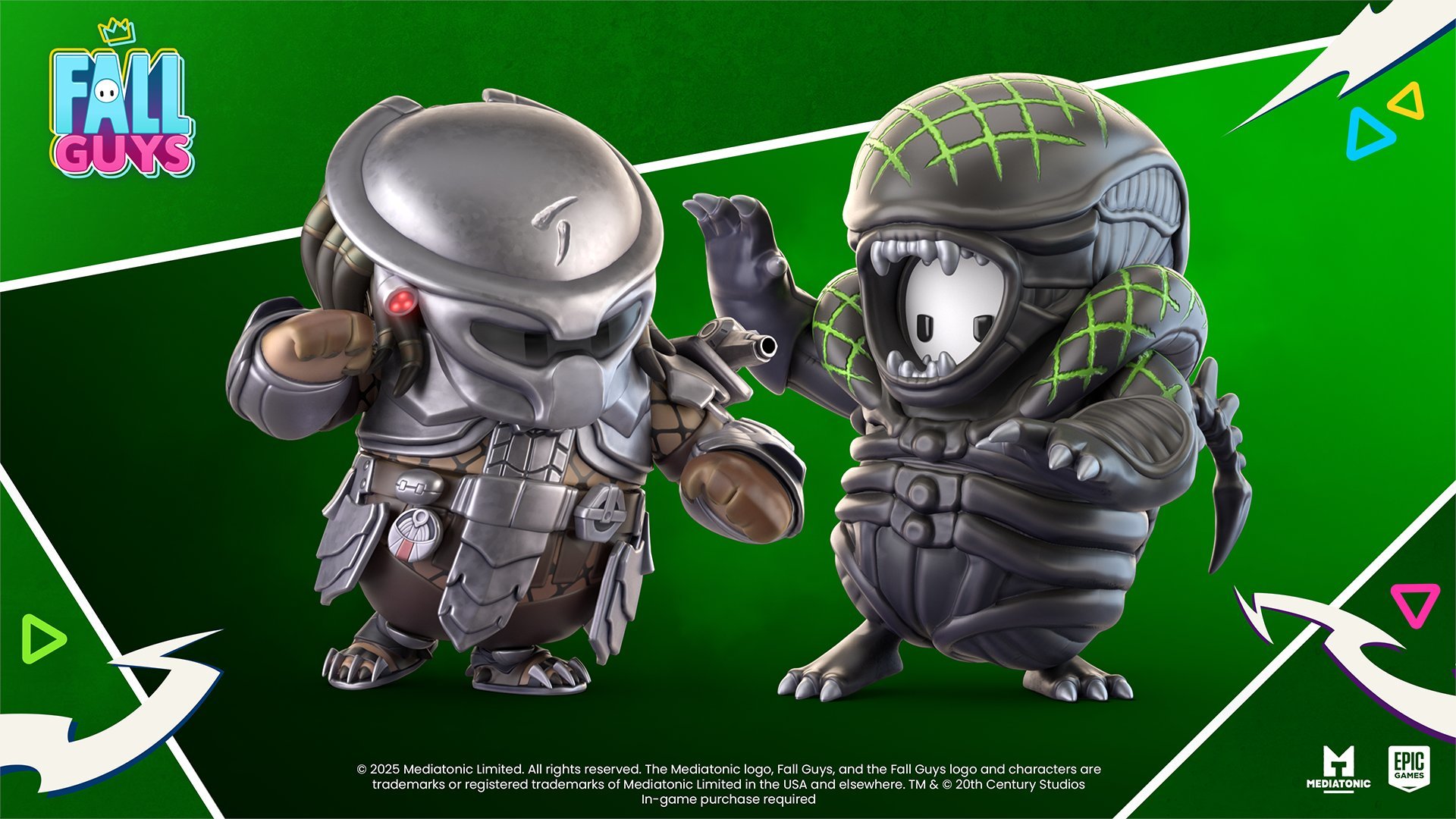 Fall Guys is getting Alien vs Predator skins