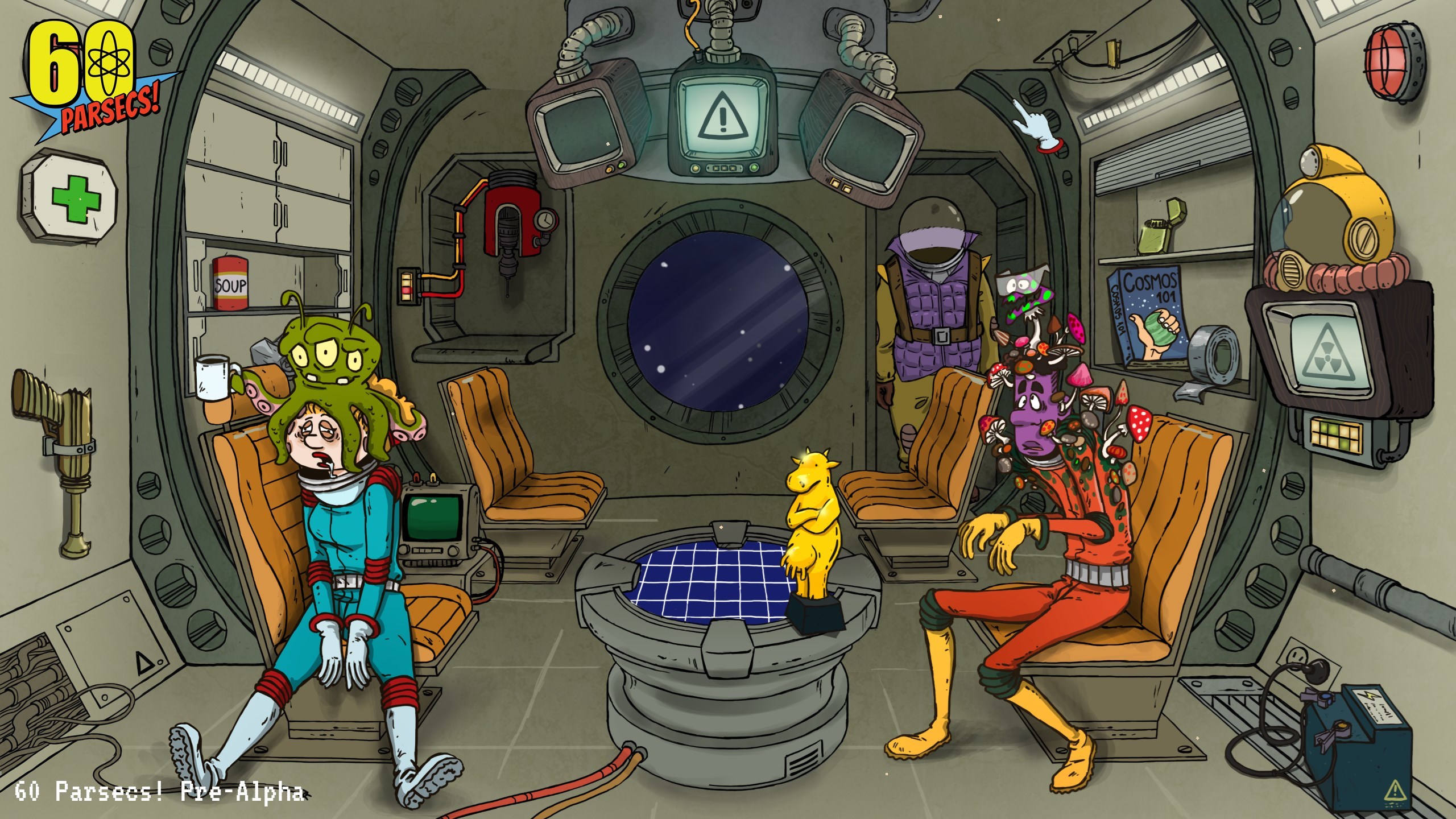 Robot Gentleman lets you survive in space in 60 Parsecs!