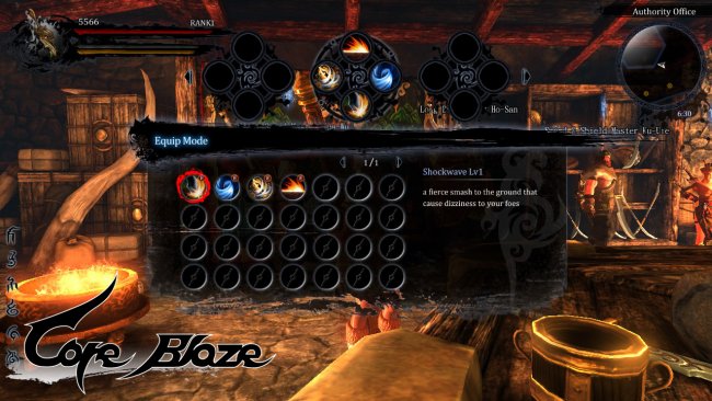 Core Blaze E3 screens