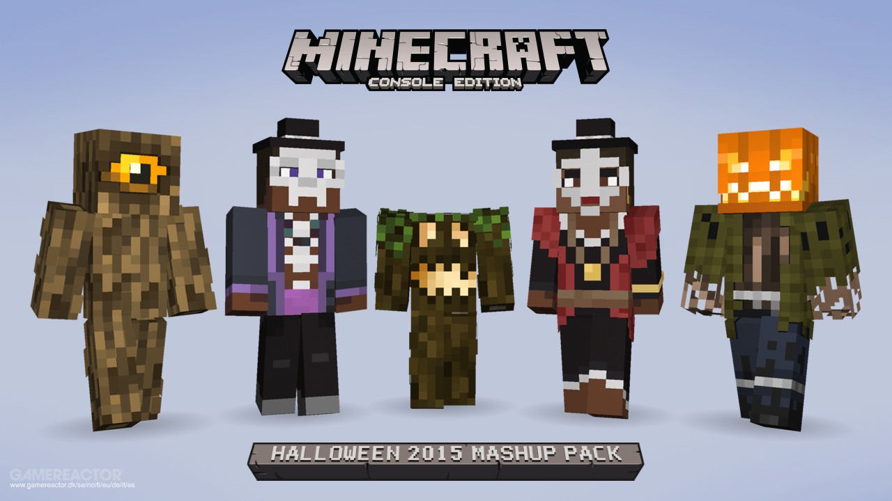 Download Minecraft Halloween DLC today