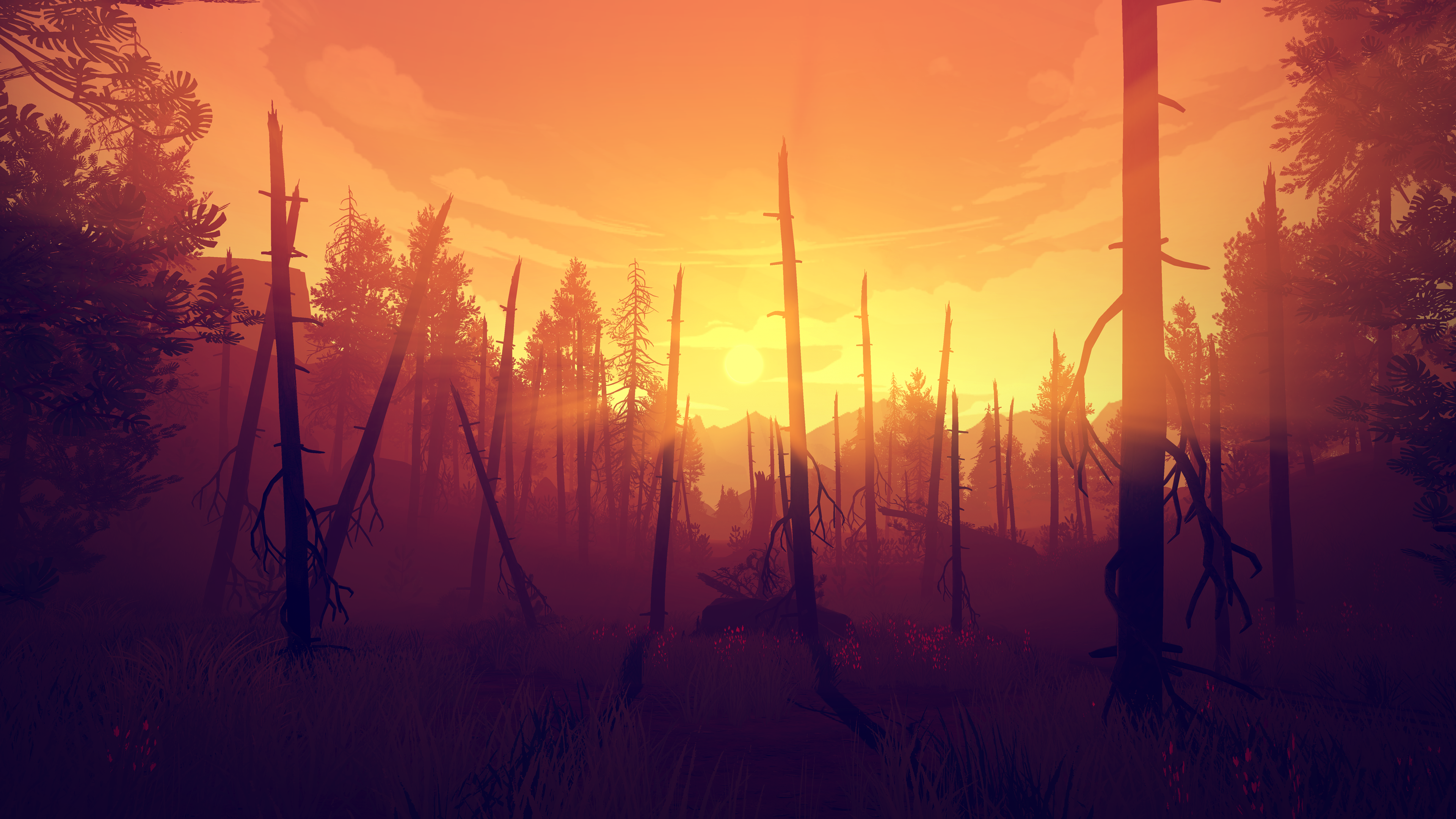 Four new trailers from Firewatch