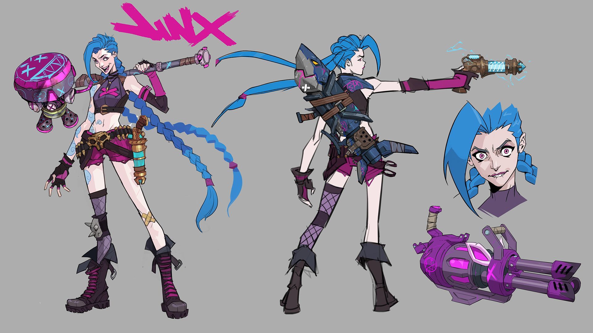 Jinx is joining Riot's fighting game 2XKO in 2025