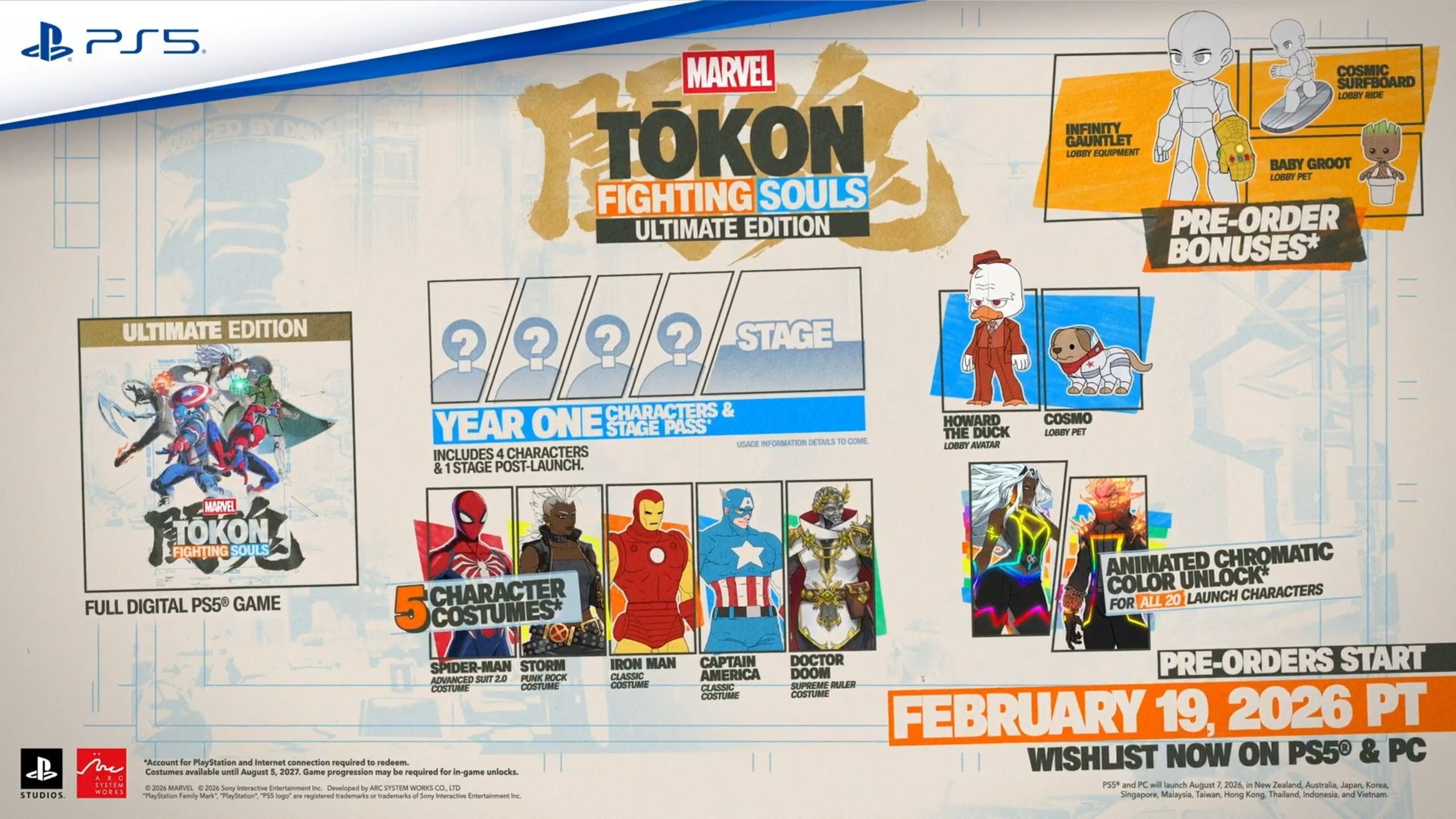 Marvel Tokon: Fighting Souls to launch in August