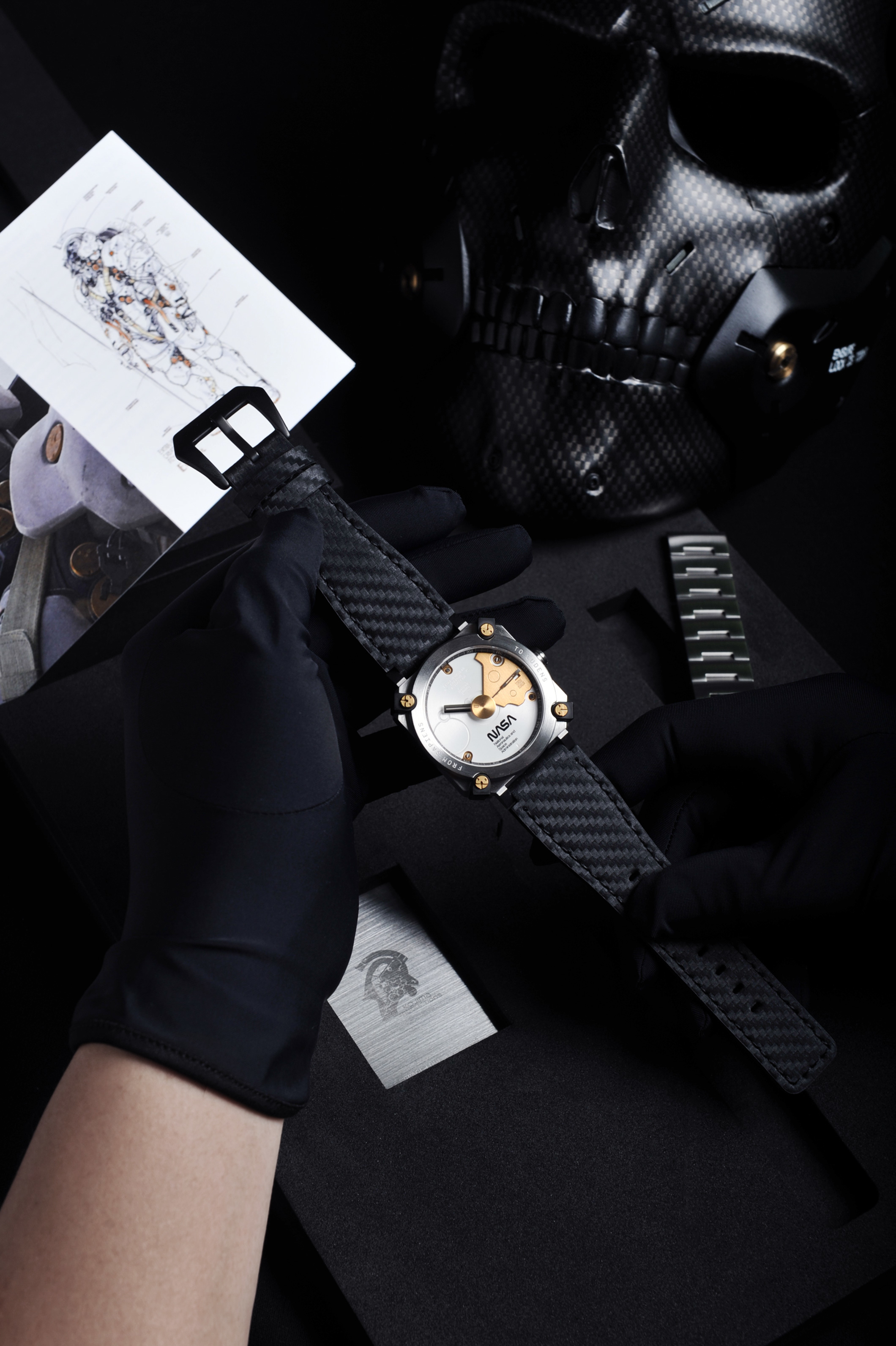 Style yourself with a new watch from Kojima Productions and NASA ...