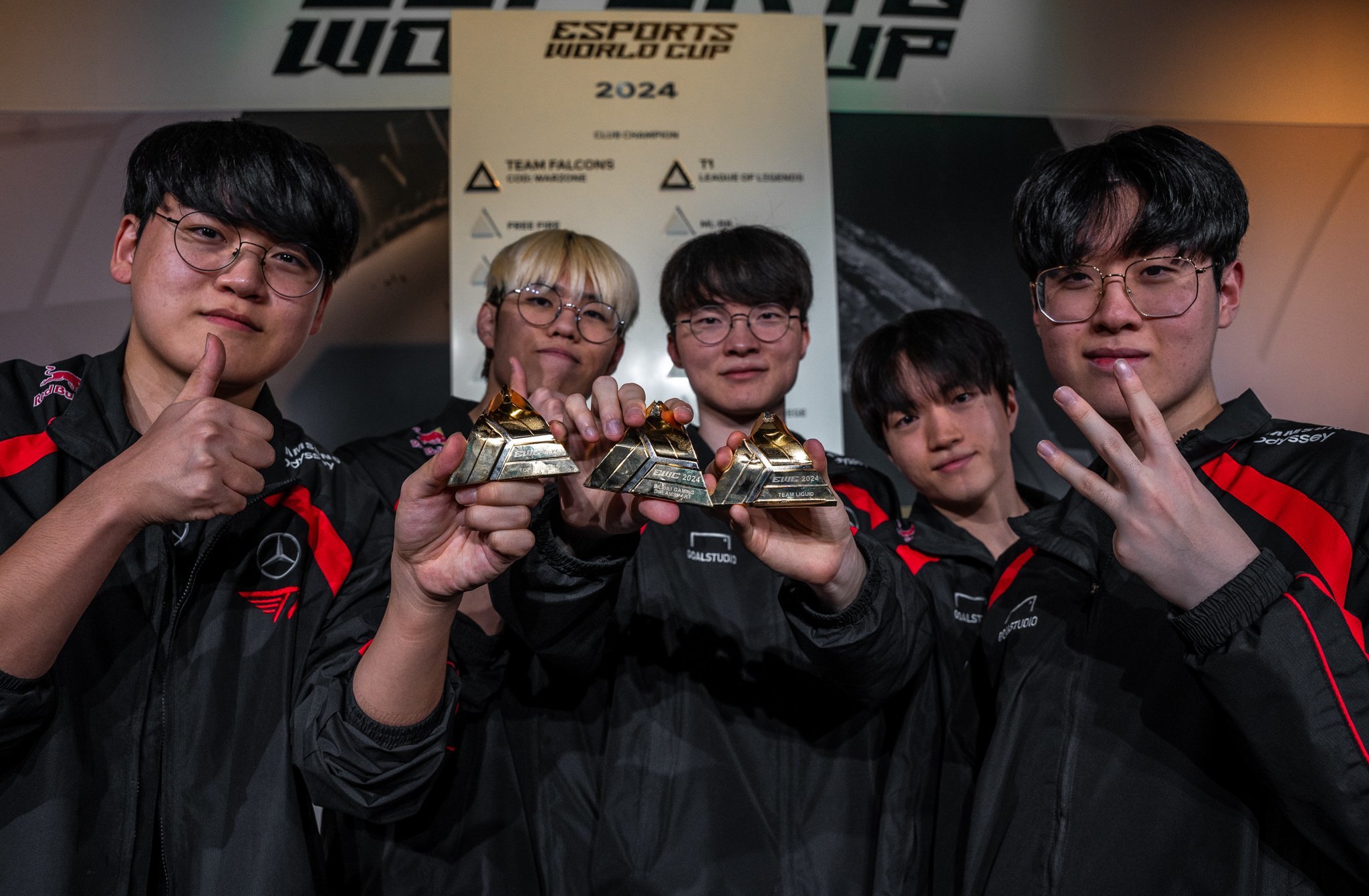 T1 crowned Esports World Cup League of Legends champions