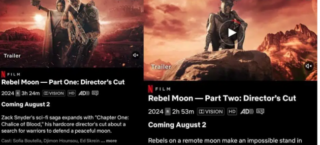 Rebel Moon: Director's Cut is incredibly long - Rebel Moon - Part One: A Child of Fire - Gamereactor