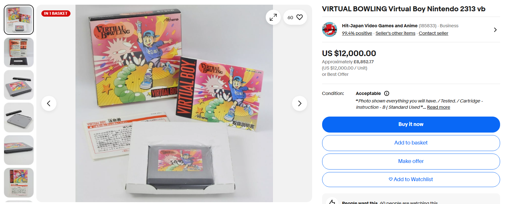 Ultra-rare Virtual Bowling joins the Switch Online line-up - - Gamereactor