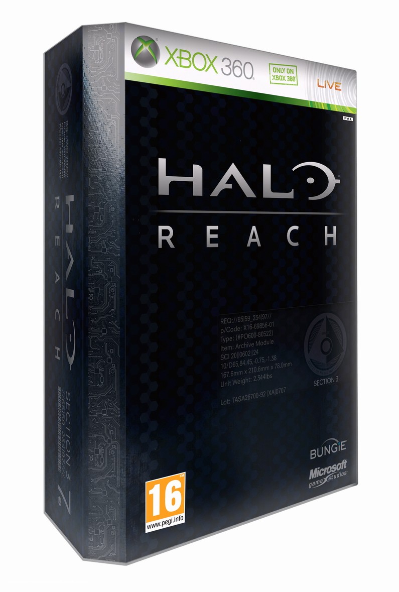 Halo: Reach in three editions