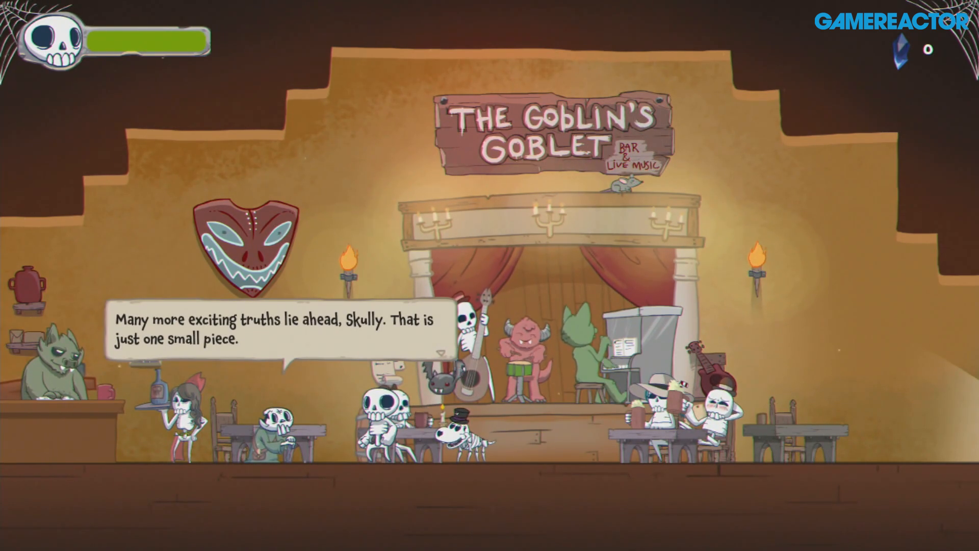 See side-scrolling dungeon crawler Skelattack in action