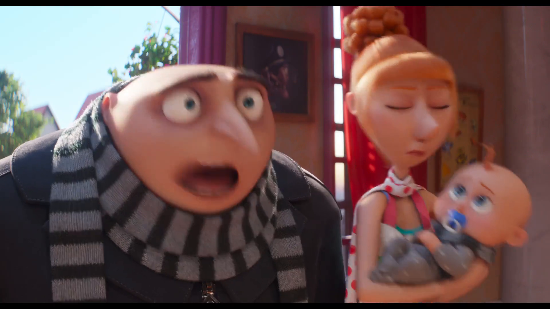 Gru and his family go on the run in the first trailer for Despicable Me ...