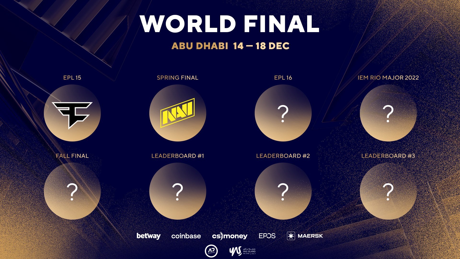 BLAST Premier World Finals to be held in Abu Dhabi this December ...