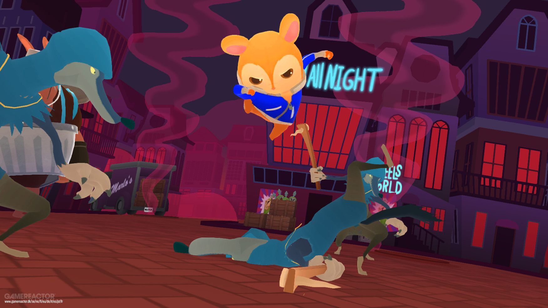 Hamsterdam Review - Gamereactor