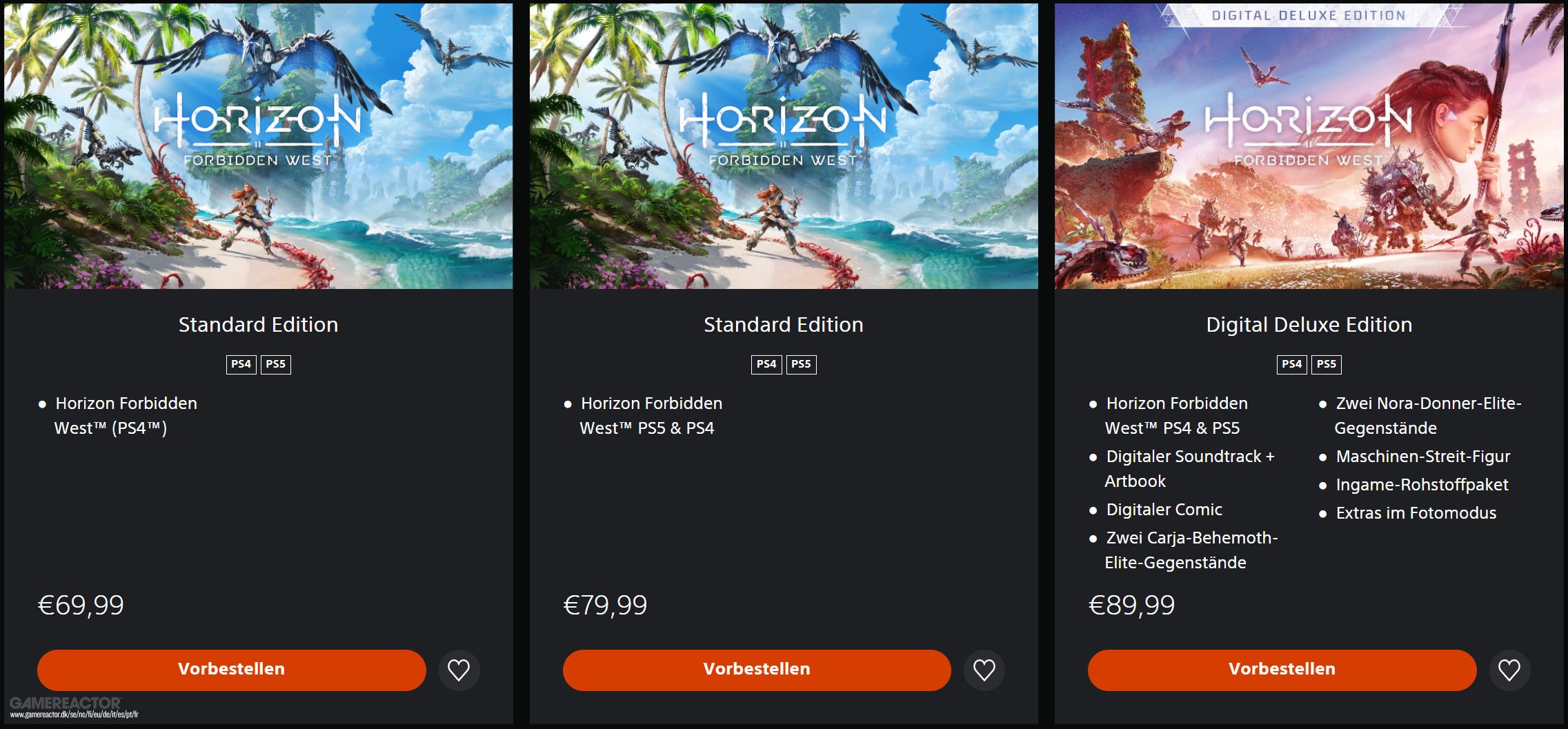 Save £10 by buying Horizon Forbidden West with a web browser