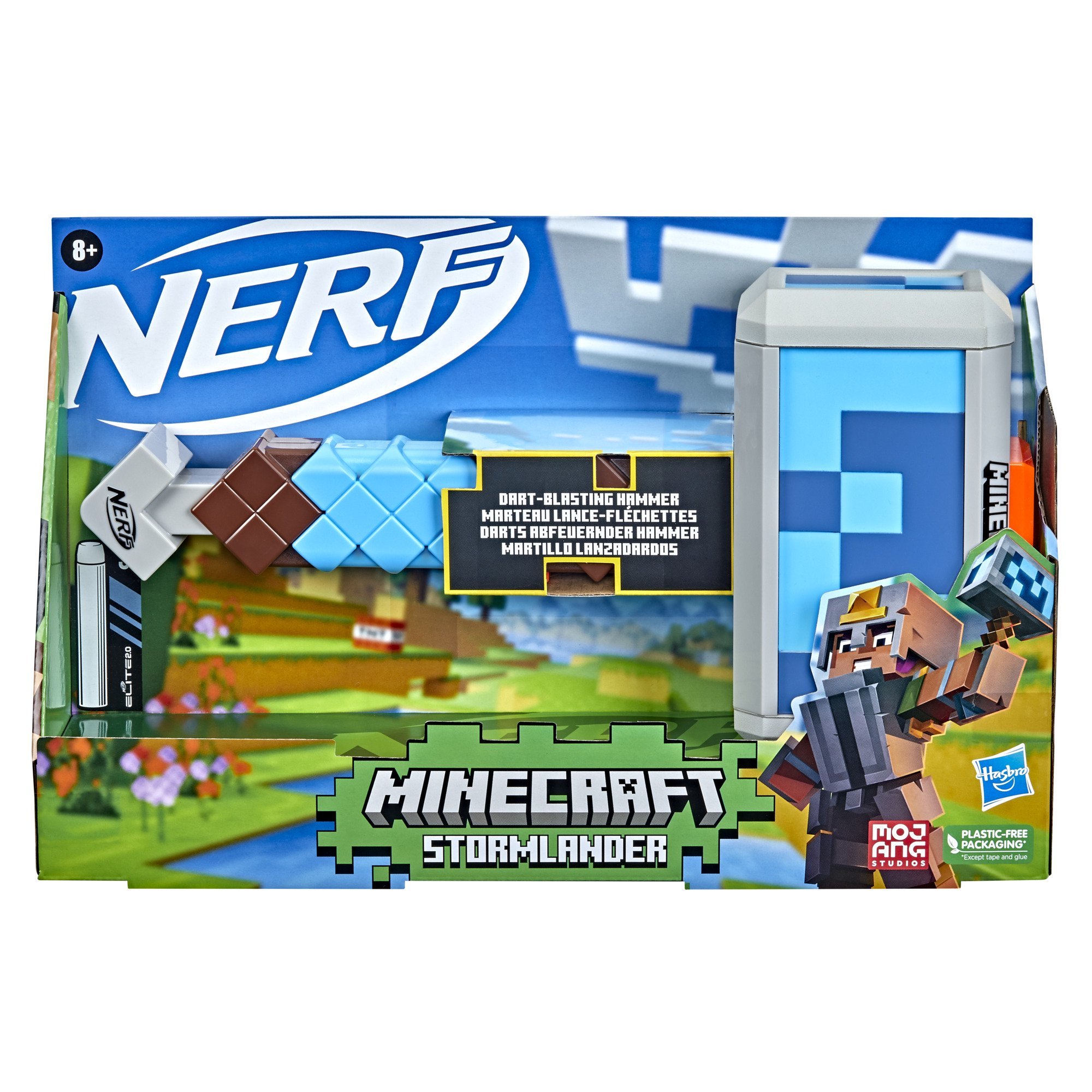 Nerf has teamed up with Minecraft to create a range of blocky weapons ...