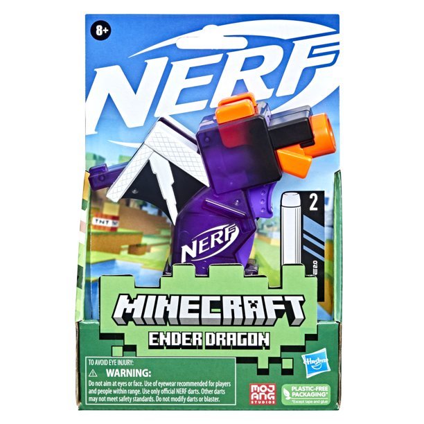 Nerf has teamed up with Minecraft to create a range of blocky weapons ...
