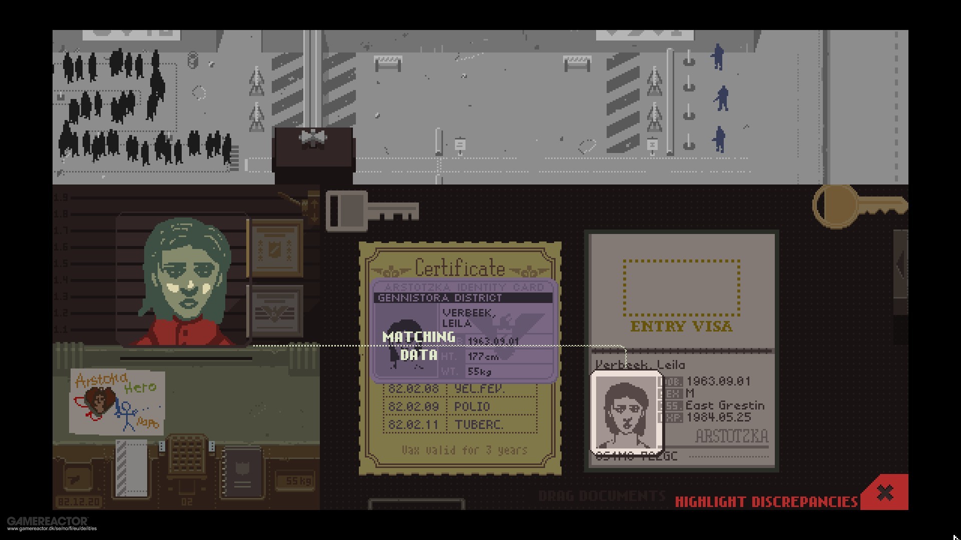 Papers, Please Review - Gamereactor