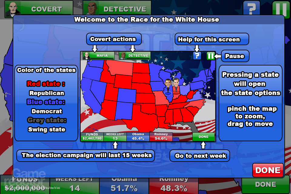 Election Game 2012: Race for the White House - Gamereactor UK