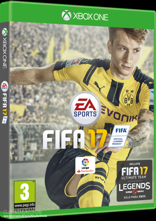 German player Marco Reus is the worldwide cover star for FIFA 17
